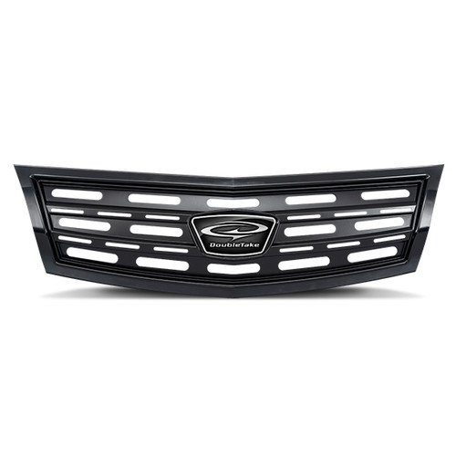 DoubleTake Grille, Phoenix, Slotted, Black/Black, Club Car Precedent 04 ...