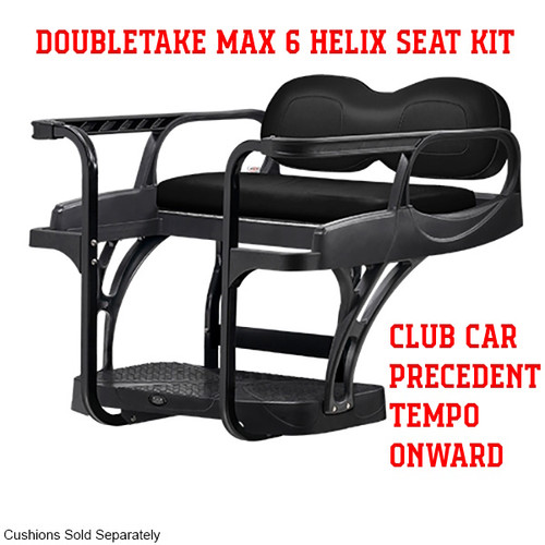 DoubleTake Max 6 Helix Rear Seat Kit, Club Car Precedent, Tempo, Onward ...