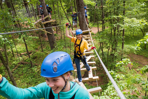 Zipline Photo Gallery | Dells Zipline Adventures | Wisconsin Dells