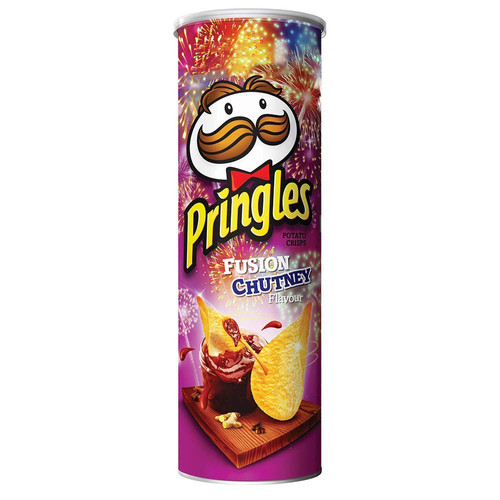 PRINGLES POTATO CRISPS FUSION CHUTNEY FLAVOUR | Raps Store