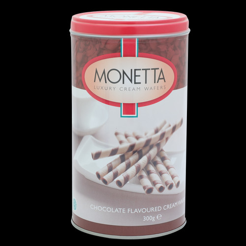 MONETTA LUXURY CHOCOLATE FLAVOURED CREAM WAFERS | Raps Store