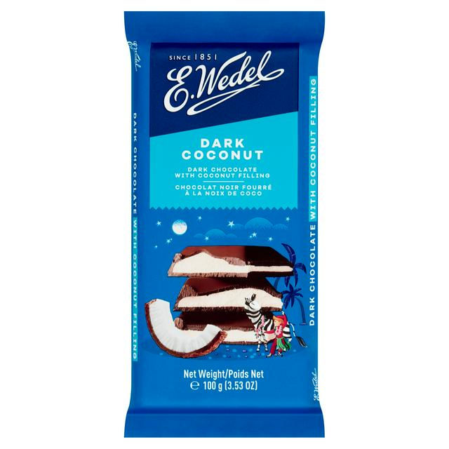 E.WEDEL DARK CHOCOLATE WITH COCONUT | Raps Store
