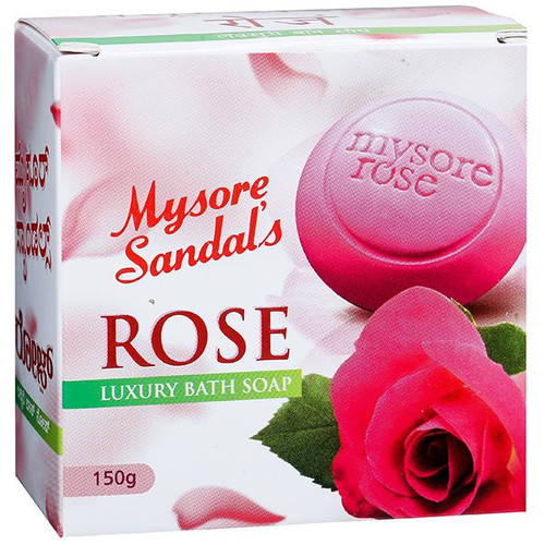 MYSORE SANDALS ROSE LUXURY BATH SOAP | Raps Store