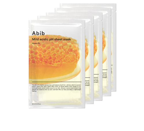 [Abib]弱酸性phシートマスクハニーフィット 5枚 | PlanPlus Store