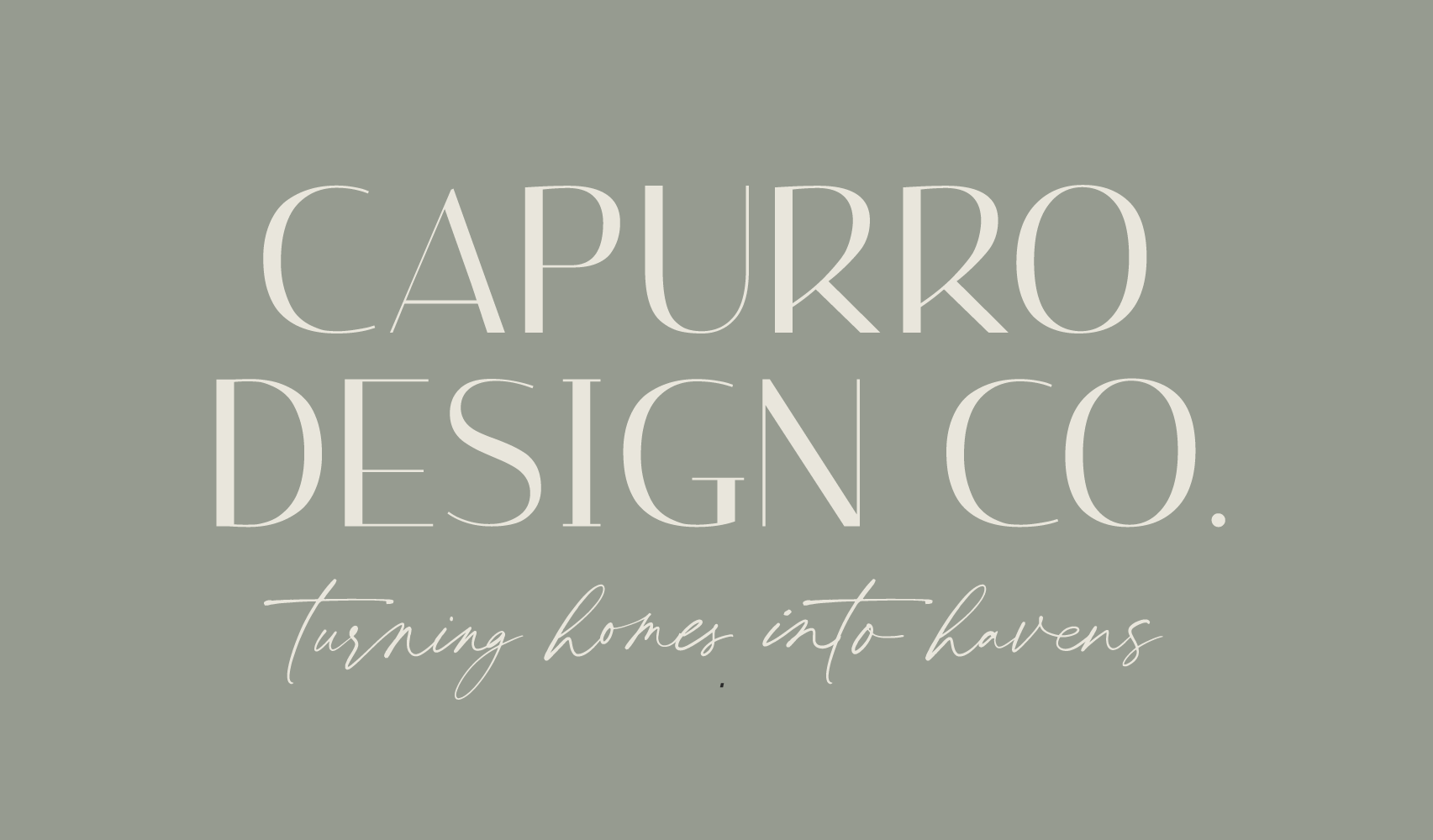 HOME | Capurro Design Co.