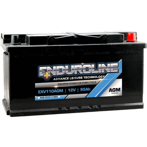 VW T5/6 underseat 95Ah/800W/h Low height AGM leisure battery | Combe ...