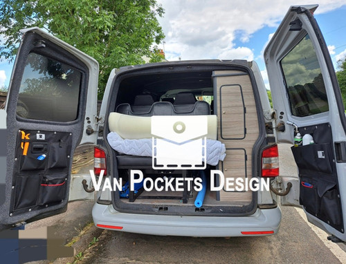 Volkswagen T5 / T6 Barn Doors Storage Organiser Set | Combe Valley Campers