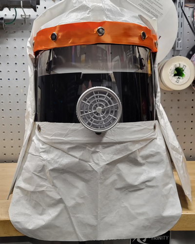 Doc Brown's plutonium suit helmet only | Docs propshop