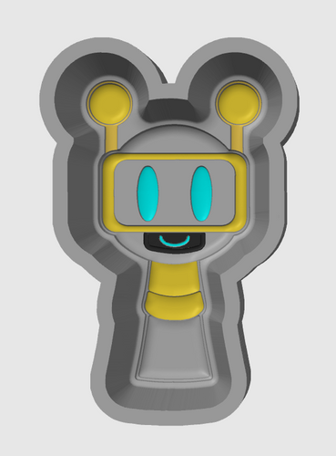 Sprunki Yellow and Silver, Hybrid Mold | STL Things