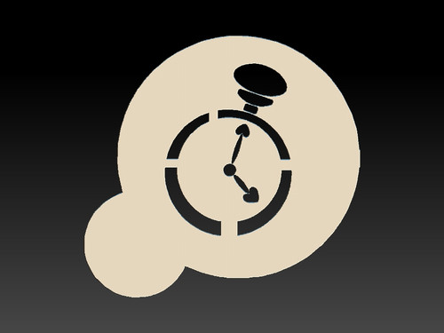 Allie in Dreamland Watch, Stencils for Bath bombs, Soap, Coffee etc ...