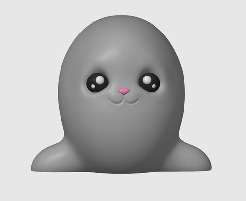Seal, Mini Animal, 3D STL File | STL Things