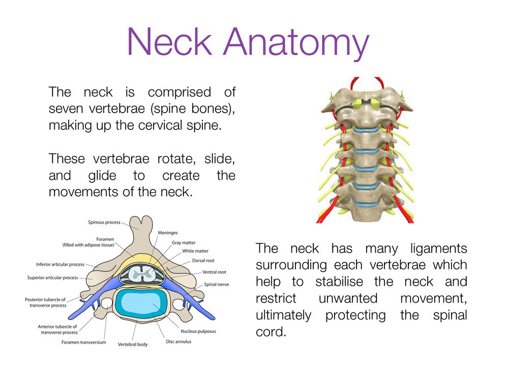 A guide to neck injuries and how to help yourself