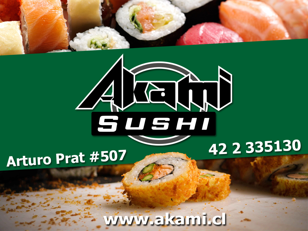 Inicio | Akami Sushi | Sushi A Domicilio | Chillán