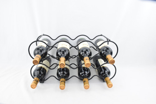 Knight 8 Bottle- Stackable Free Standing Wine Rack | Knight Home Living