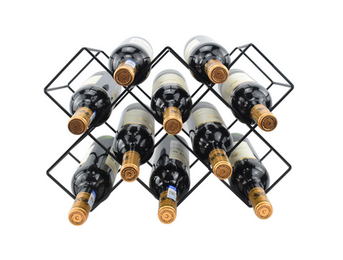 Knight 8 Bottle Free Standing Wine Rack | Knight Home Living
