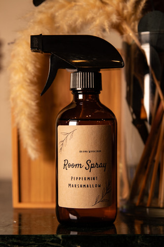 Seasonal Peppermint Marshmallow Room Spray | Aroma Workshop