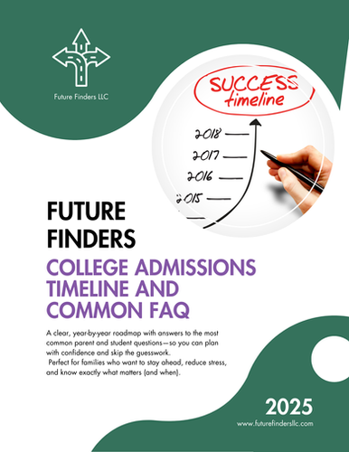 College Admissions Timeline and Common FAQ | Future Finders