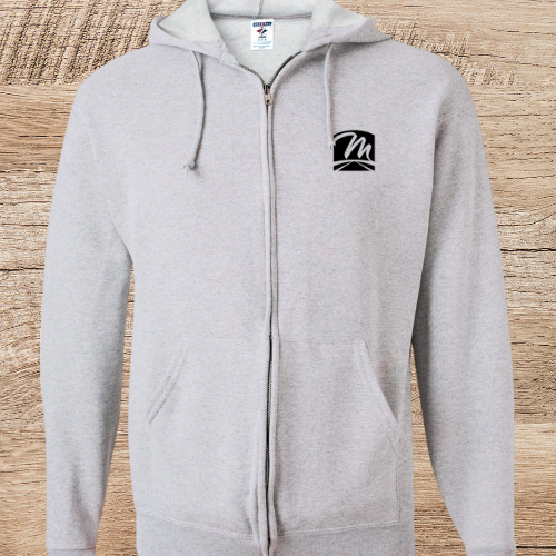 Embroidered Jerzee Jacket - Logo #2 | My Site 1