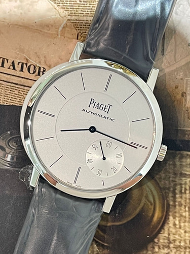 🌈🌈Piaget Altiplano P10697🧡18K白金 自動機芯 42mm 淨錶🖤504C(旺角店 ...