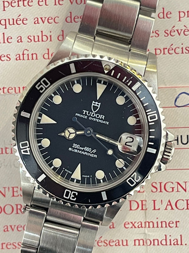 🌈 🌈Vintage Tudor Submariner 75090🗺連出世紙🗺連Tudor原裝9315潛水帶👔VU514 （旺角店 ...