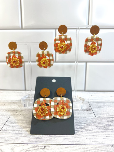 Gingham Flower | Baked Sentiments