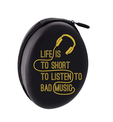 StealODeal Nylon, Fiber Zipper Headphone Case Box for Over The Ear ...