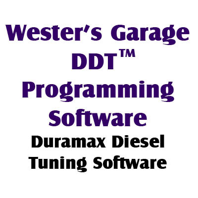 DDT(TM) Programming Software | Westersgarage
