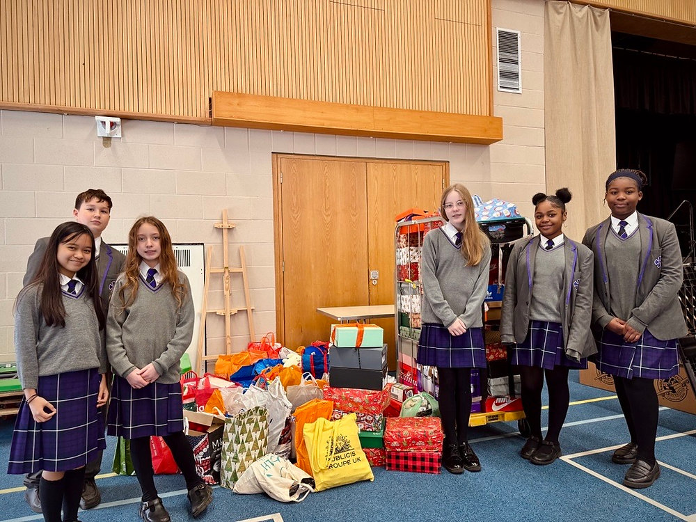 Advent Giving in Action at All Saints Catholic College