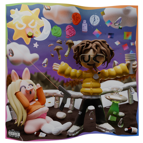 Poster Art: Lil Shine | original—clouds