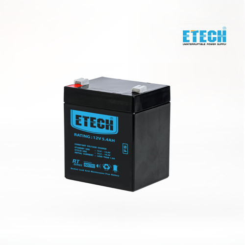 Battery 5.4Ah 12V ETECH | Aclick