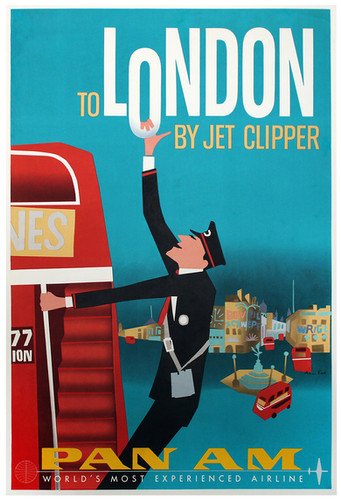 London | Pan Am Posters
