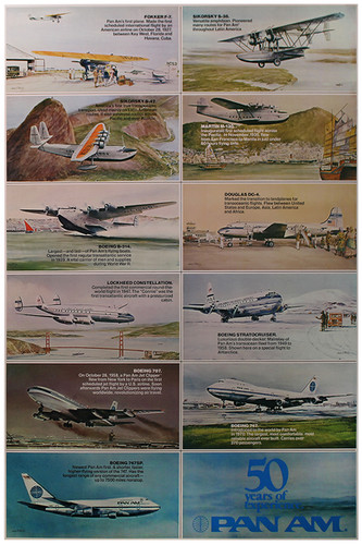 50 Years of Experience | 1977 | Pan Am Posters
