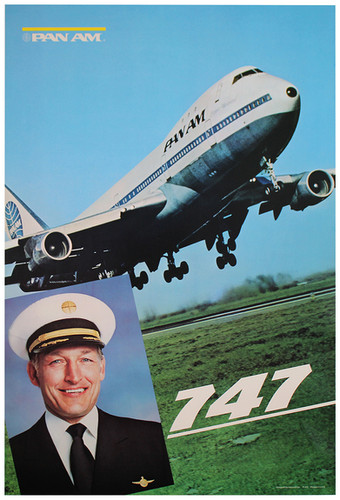 Pan Am 747 & Pilot | Pan Am Posters