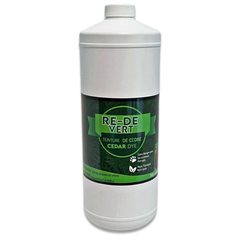 Re-De-Vert Cedar dye Concentrate | Lawnders Inc