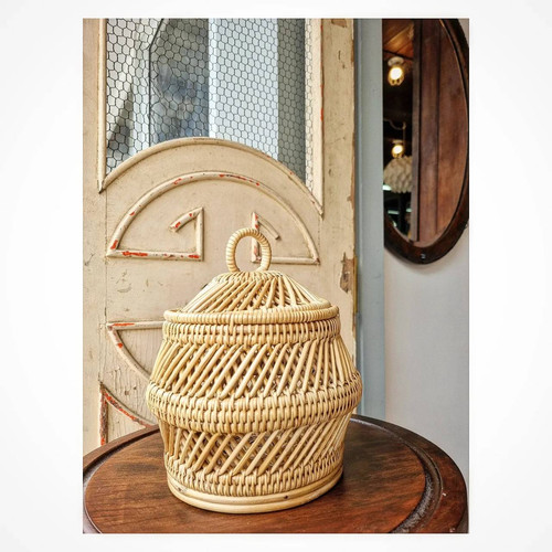 KAMPAN HERITAGE RATTAN BASKET | Rough and Heritage