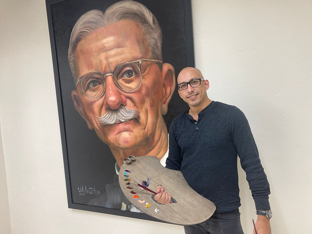 Artista honra a Ramón Frade León en la celebración de los 250 años de ...