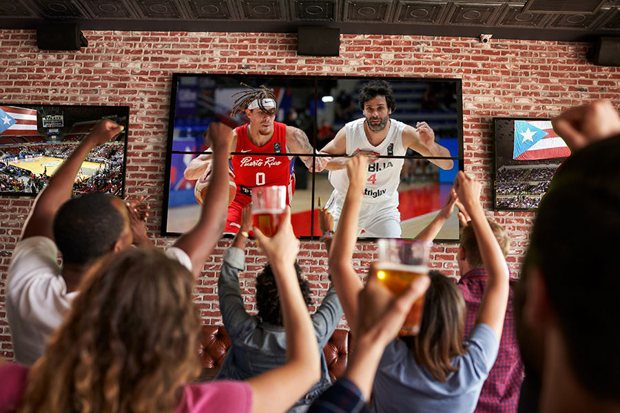 Los sports bars: entretenimiento y buena comida