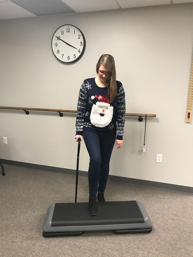 How to correctly use a cane