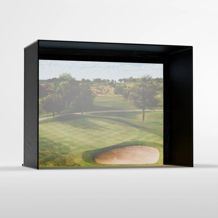 Carl's Place Golf Simulator Enclosure Kit with "Premium" Impact Screen ...