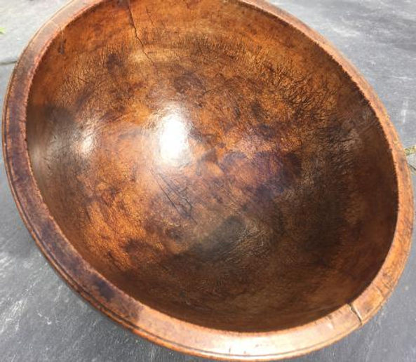 Antique Treen Bowls Tactile and Useful!