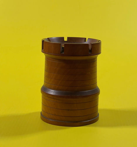 Antique Treen Boxwood Money Box | treenantiquesdevon