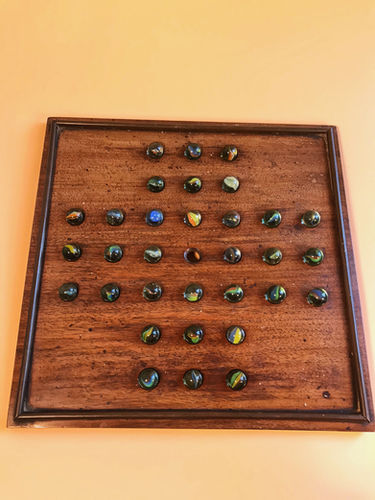 Antique Solitaire Board | treenantiquesdevon