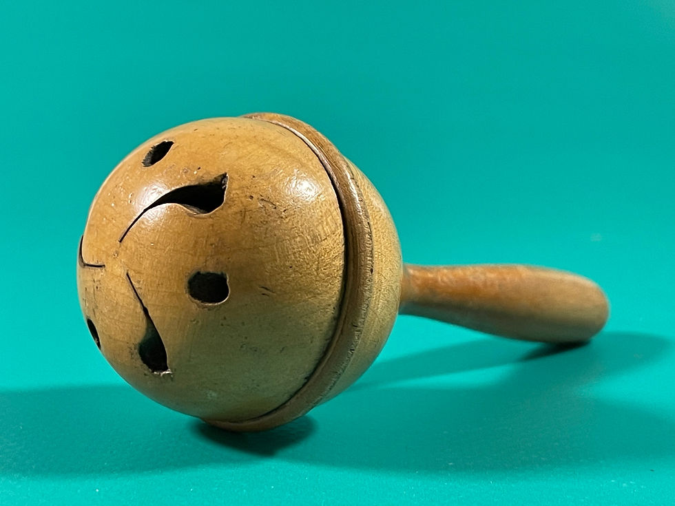 Antique Baby's Rattle | treenantiquesdevon