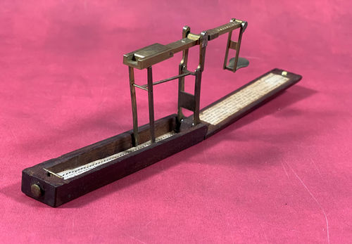 An Antique Sovereign Scales - By De Grave & Son London | treenantiquesdevon