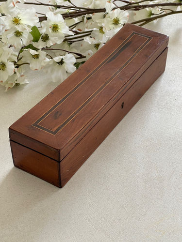 Antique Irisk Arbutus Wood Box | treenantiquesdevon