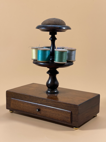 Antique Rosewood Sewing Stand With A Drawer | treenantiquesdevon