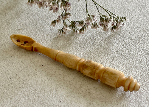 Antique Bone Snuff Spoon | treenantiquesdevon