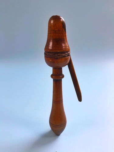 Antique Treen Teachers Clicker | treenantiquesdevon