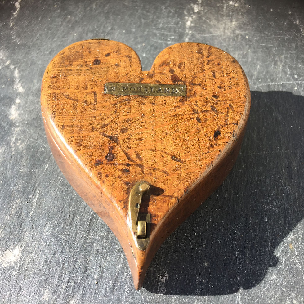 Why are Antique Treen Tinder boxes difficult to find?