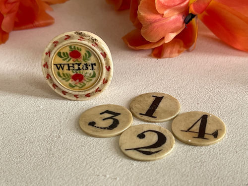 Georgian Bone Games Counters | treenantiquesdevon